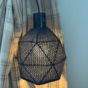 IKEA | Accents | Hand Knit Woollen Lamp Shade And Plug In Lamp Includes ...